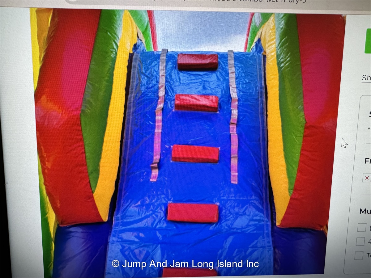CO - Bounce slide combo 1 (wet or dry) - Bounce House Rental ...