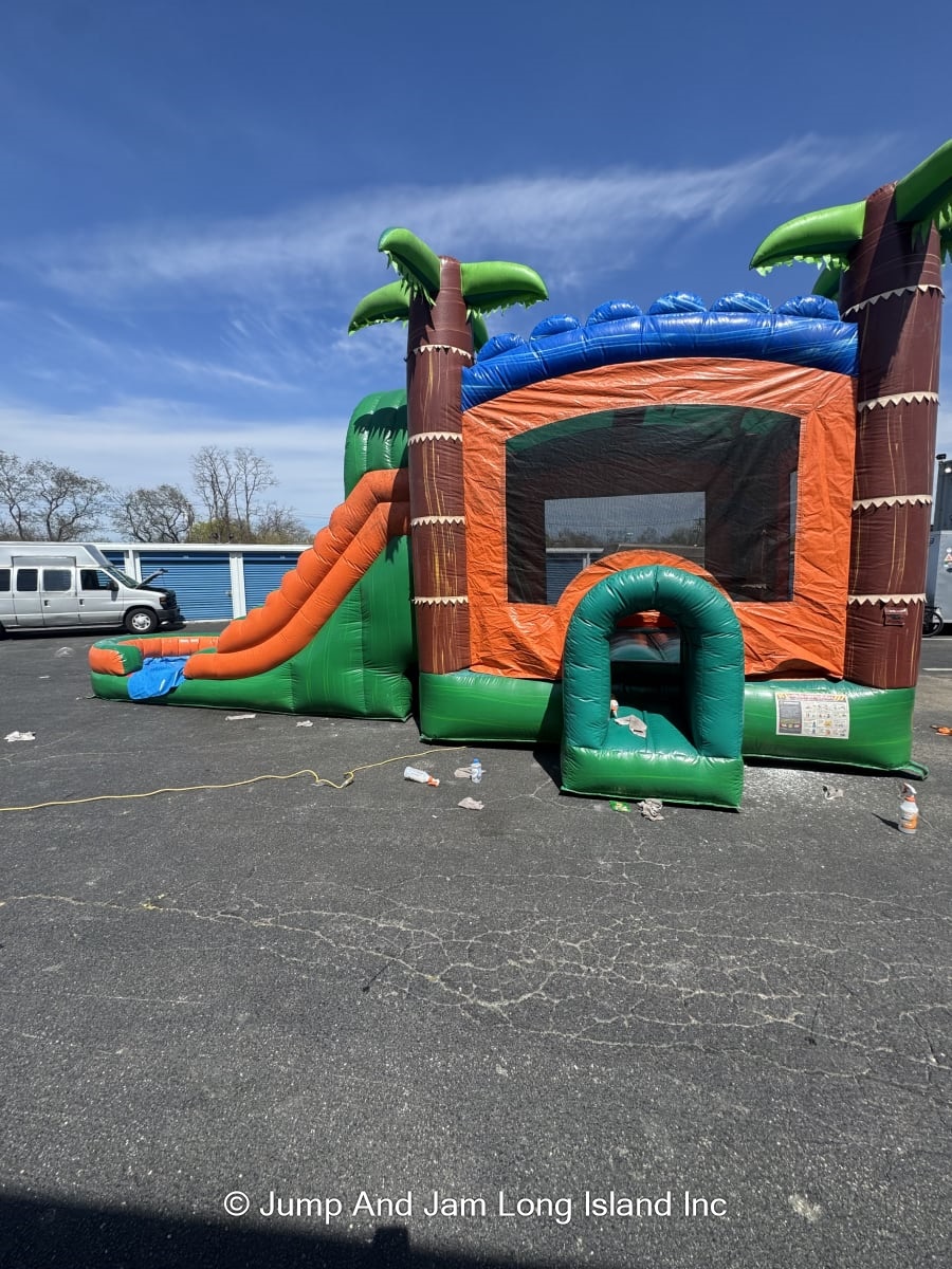 CO - Tropical Bounce Slide Combo WET/DRY - Bounce House Rental ...
