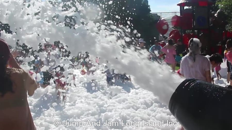 Long Island Foam Party rentals. Long Island New York, Foam machine
