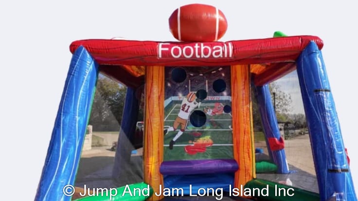 Int - 6 sided Sports booth - Bounce House Rental, Inflatable Rental ...