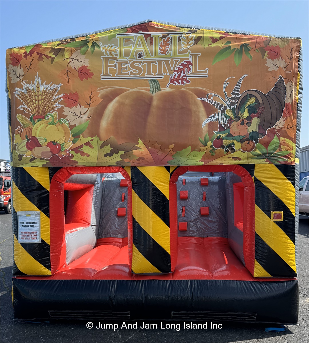 OC- 50ft Red Alert Obstacle Course - Bounce House Rental, Inflatable ...