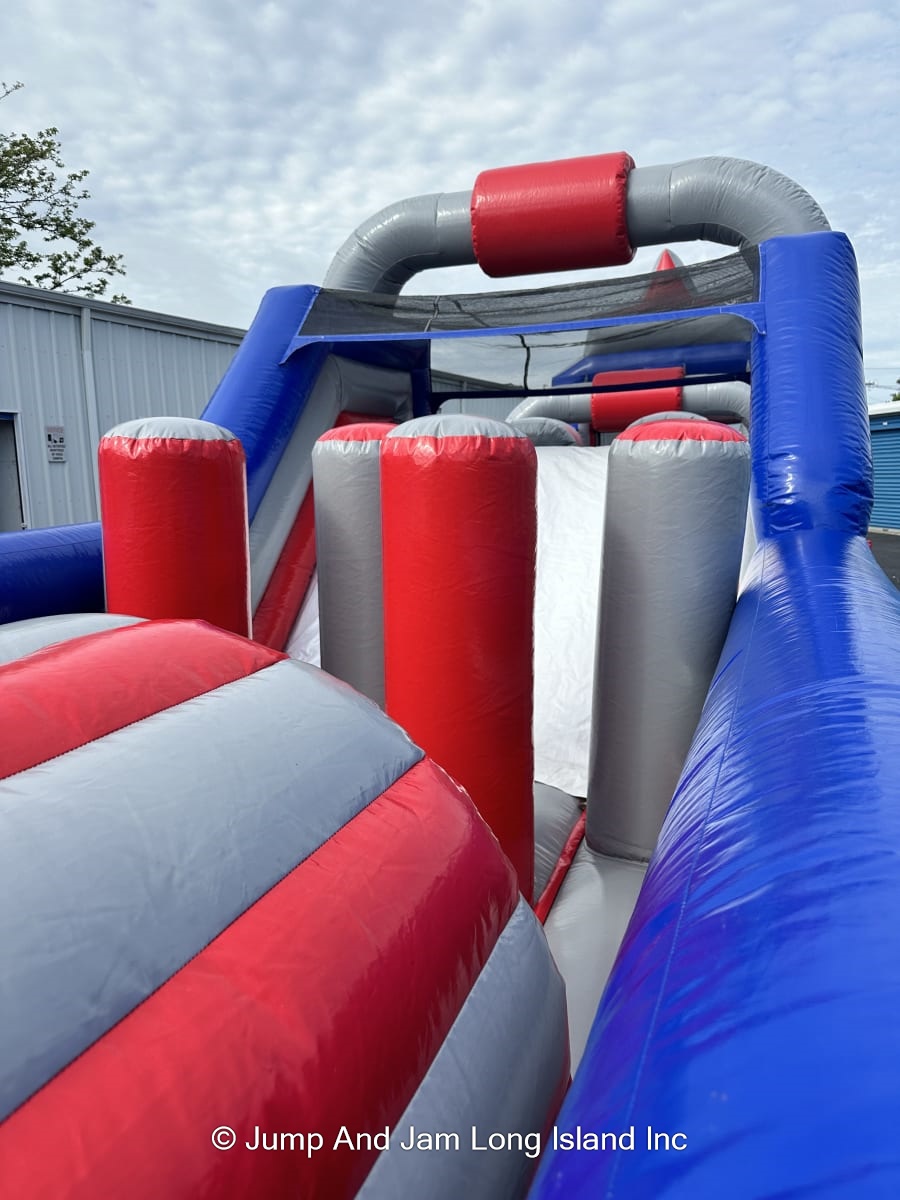 OC - 70ft Patriot Obstacle course - Bounce House Rental, Inflatable ...