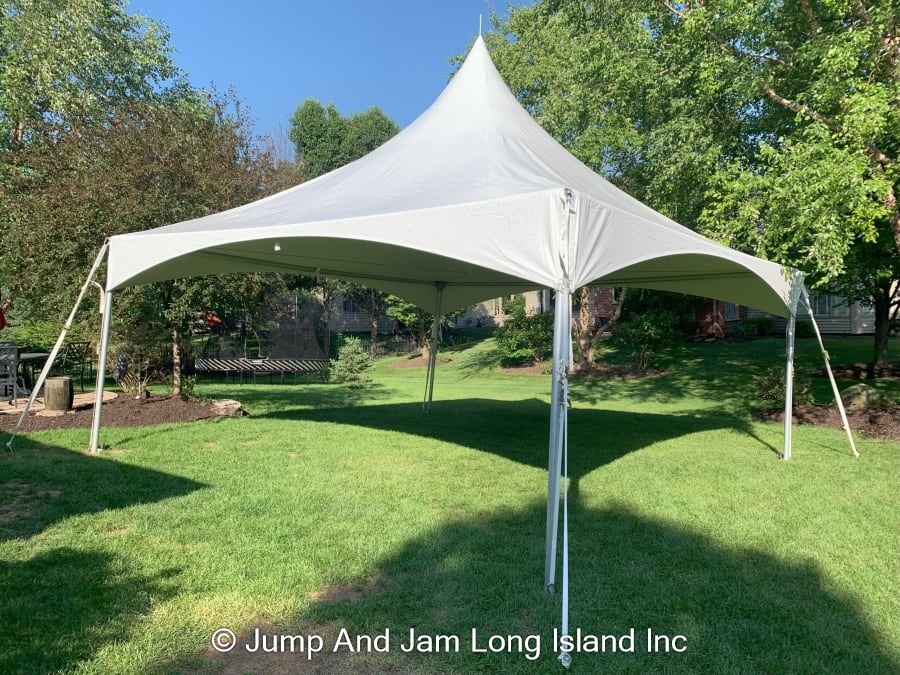 Tents - 20x20 High Peek White Frame (Tent Only) - Bounce House Rental ...
